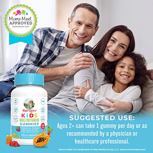 MaryRuth's Kids Multivitamin Gummies + Kids Magnesium Calm Gummies Bundle | 2 Month Supply | Sugar Free | Kids Immune Support & Development | Kids Muscle, Nerve & Gut Health | 60 Count