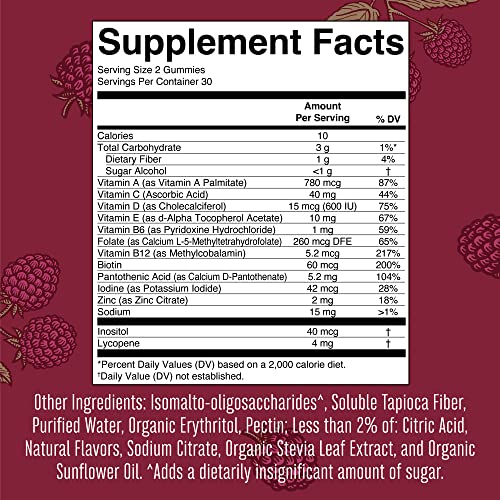 MaryRuth's Multivitamin for Men 40+ | Sugar Free | Vegan Mens Vitamins | Immune Support Daily Men's Multivitamin | Gummy Vitamins for Men | 60 Count