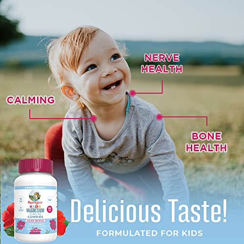 MaryRuth's Kids Multivitamin Gummies + Kids Magnesium Calm Gummies Bundle | 2 Month Supply | Sugar Free | Kids Immune Support & Development | Kids Muscle, Nerve & Gut Health | 60 Count