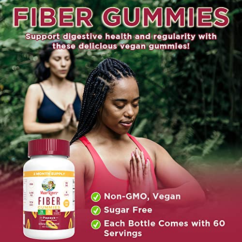 Teen Multivitamin Gummies & Fiber Gummies for Adults Bundle by MaryRuth's | Vitamin C, D and E, B Vitamins | Biotin | Immune Support | Energy, Skin & Hair | Prebiotics | Gut Health & Digestion Support