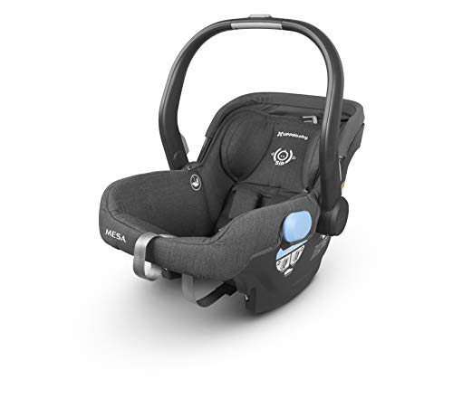 MESA Infant Car Seat - JORDAN (charcoal mélange|merino wool) + MESA Base, 1 Count (Pack of 1)