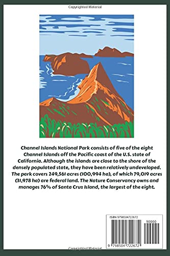 National Parks Notebook: Channel Islands National Park NOTEBOOK Blank Paper | 80 Pages | 6 in x 9 in