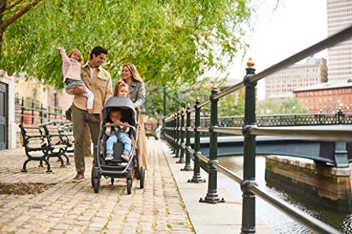 Vista V2 Stroller - Greyson (Charcoal Melange/Carbon/Saddle Leather)