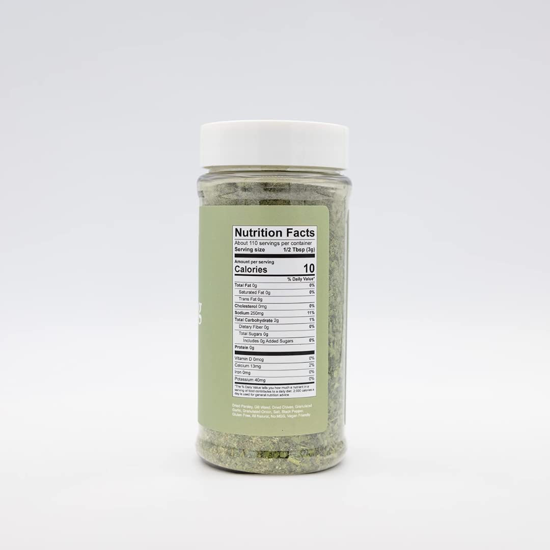 Clean Monday Meals | Ranch Seasoning Mix | Dairy Free & Gluten Free | 11.7oz