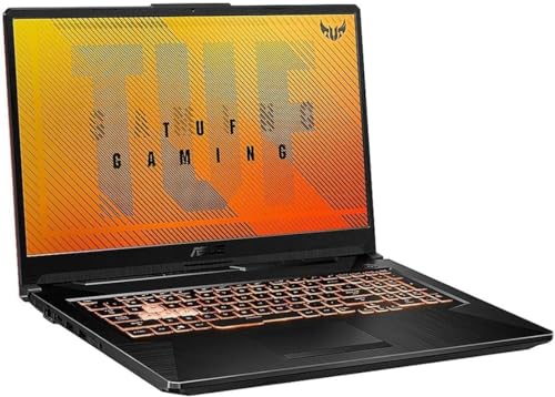 ASUS TUF Gaming A17 Gaming Laptop, 17.3" FHD 144Hz IPS, AMD Ryzen 5 4600H,64GB DDR4 RAM, 2TB PCIe SSD, NVIDIA GeForce GTX 1650, RGB Backlit Keyboard, Windows 11