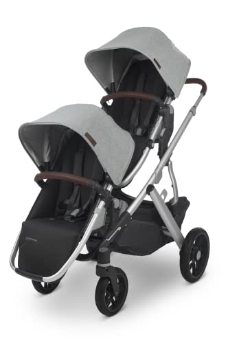 RumbleSeat V2 - Stella (Grey Brushed Melange/Silver/Chestnut Leather)