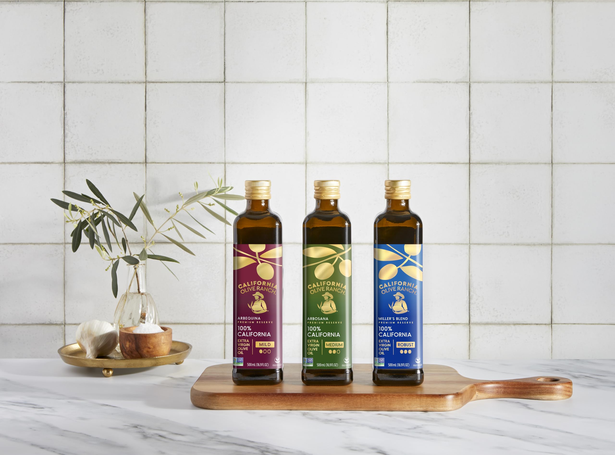 California Olive Ranch, Reserve Collection: Arbequina Extra Virgin Olive Oil, 500mL (Pack of 1)