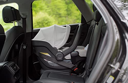 MESA V2 Infant Car Seat and Base - Stella (Grey mélange) + MESA Family Travel Bag