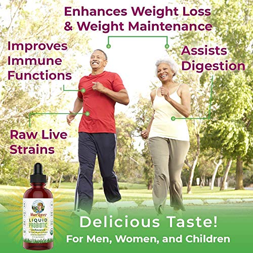 Elderberry Syrup & Liquid Probiotics Bundle for Adults & Kids by MaryRuth's | USDA Organic Elderberry Liquid Drops 1oz | USDA Organic Liquid Probiotics, 4oz | Vegan Non-GMO Plant Based