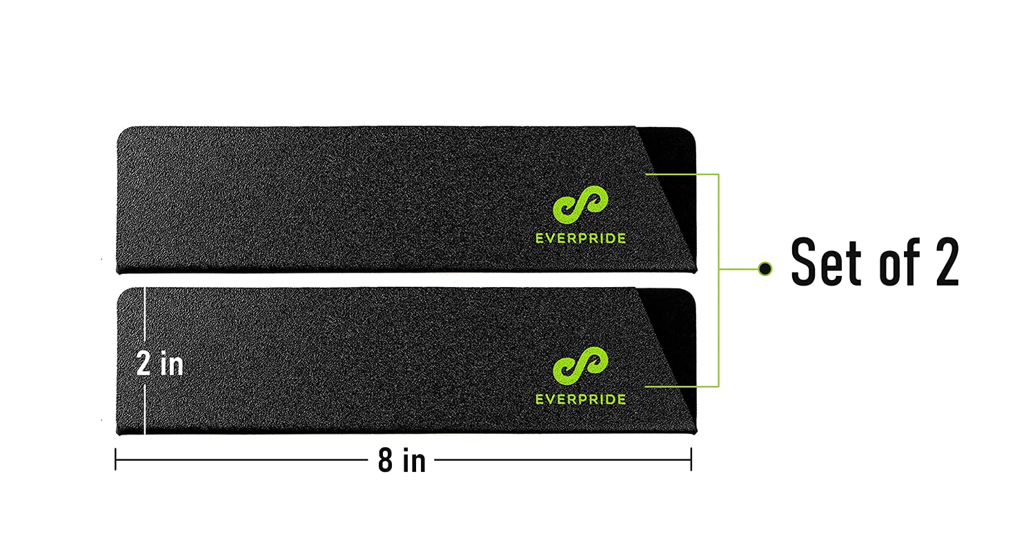 EVERPRIDE 8 Inch Chef Knife Sheath Set (2-Piece Set) Universal Blade Edge Cover Guards for Chef and Kitchen Knives β Durable, BPA-Free, Felt Lined, Sturdy ABS Plastic β Knives Not Included