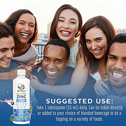 Liquid Probiotics & Megadose Zinc Liposomal Bundle by MaryRuth’s| Vegan, Organic, Plant-Based & Non-GMO, Unflavored with Acidophilus | Immune Support Liposomal for Men & Women