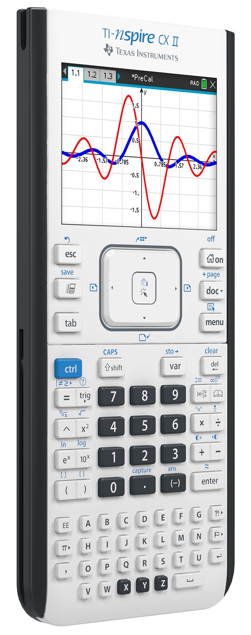 Texas Instruments TI-Nspire CX II Color Graphing Calculator with Student Software (PC/Mac)