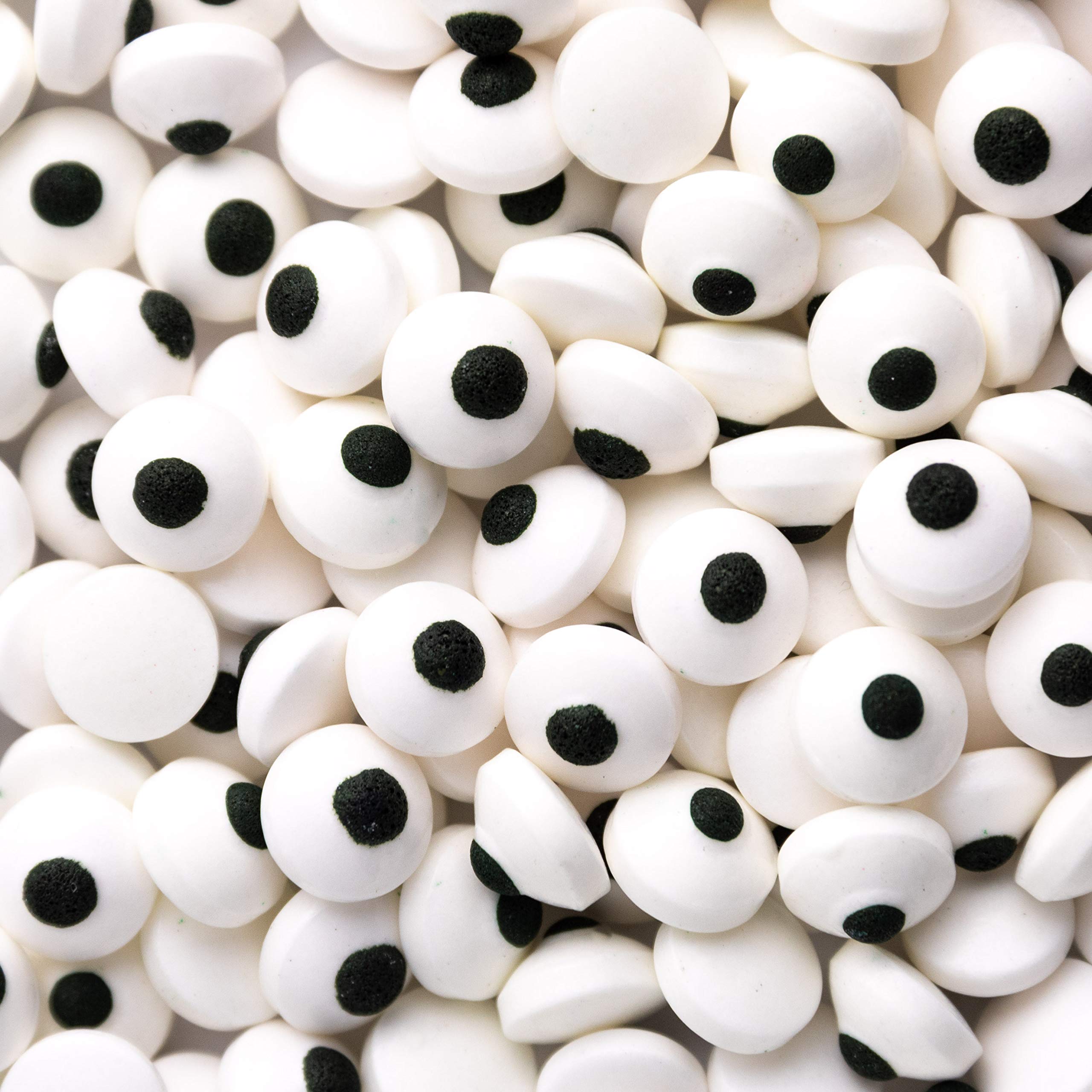 Sweets Indeed Candy Eyeballs, Edible Eyes, Halloween Sprinkles, Perfect for Cake Decorations, Baking, Ice Cream, Cookies, Cupcake Topper (0.88 ounce)