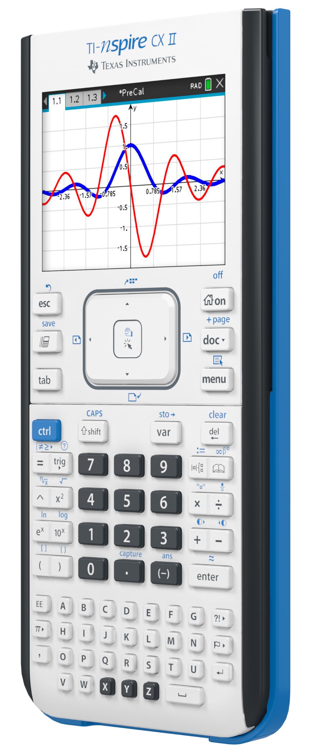 Texas Instruments TI-Nspire CX II Color Graphing Calculator with Student Software (PC/Mac)