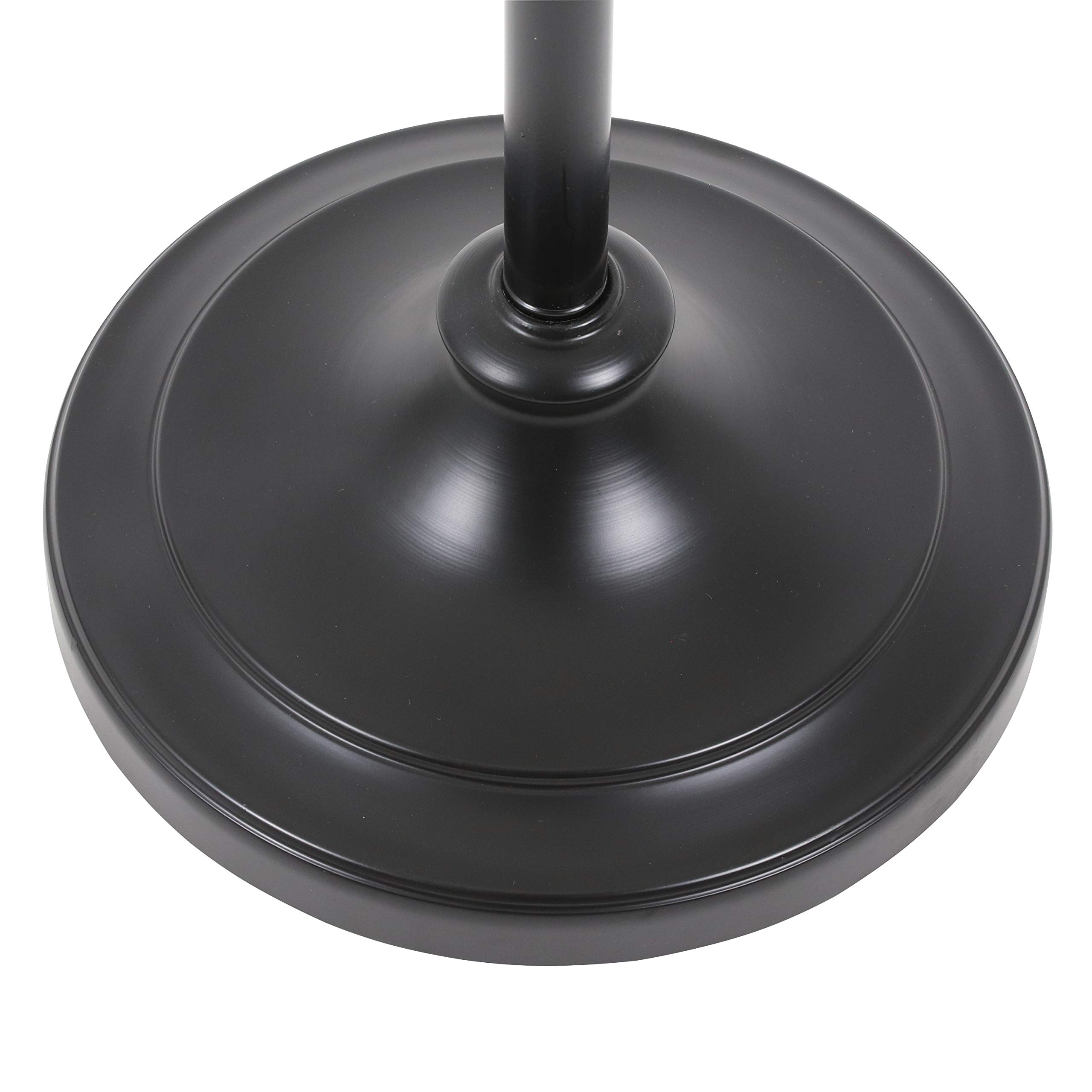 Decor Therapy Chloe Steel Pharmacy Floor Lamp, Matte Black