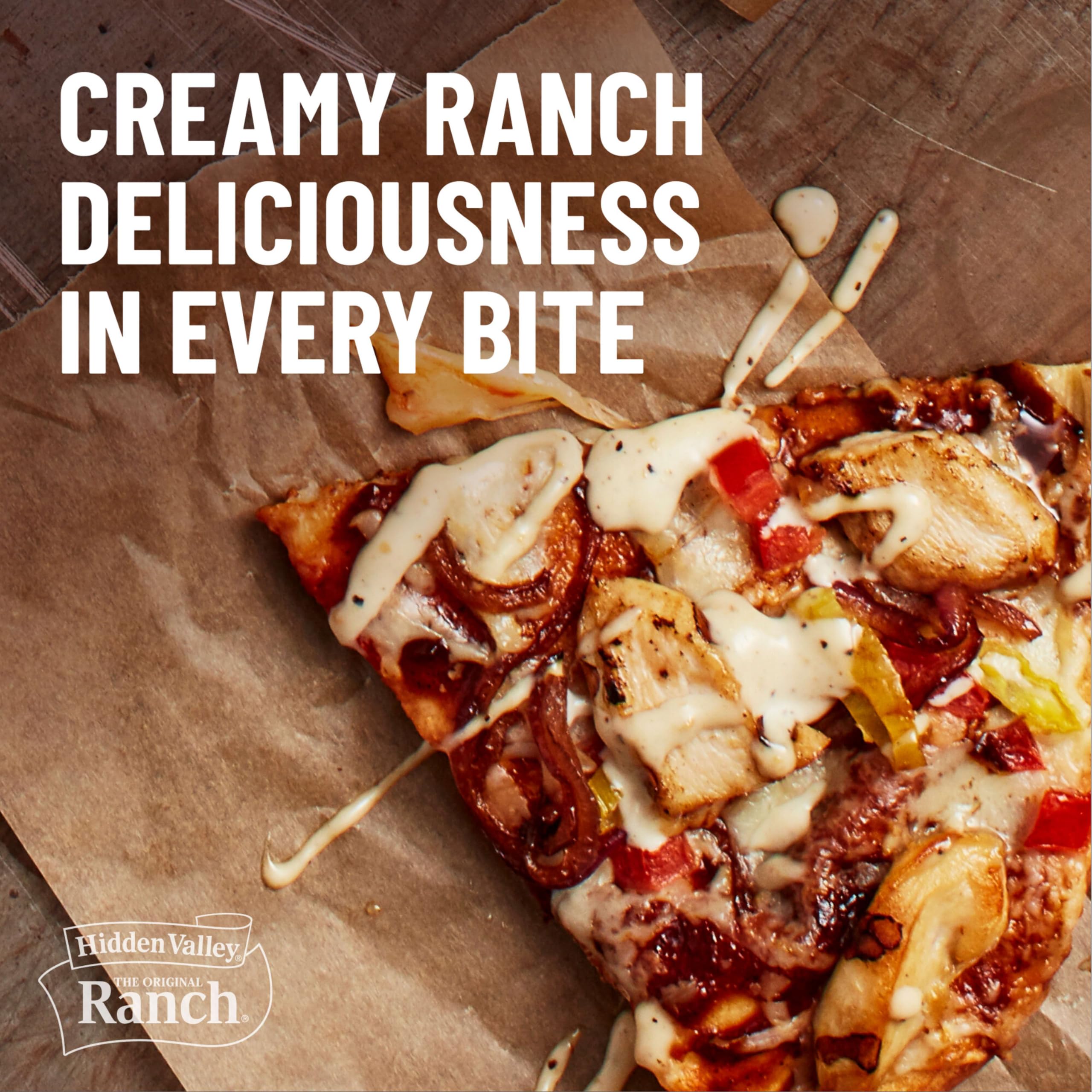 Hidden Valley The Original Ranch Plant Powered Dairy Free Ranch Salad Dressing and Topping, 12 Fluid Ounces (Package May Vary)