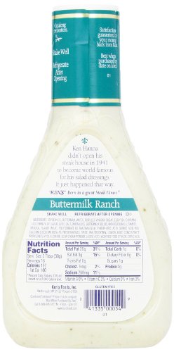Ken's Foods Buttermilk Ranch Dressing, 16 oz