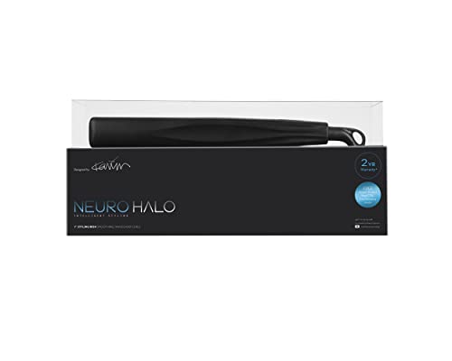Paul Mitchell Neuro Halo 1" Titanium Flat Iron, Adjustable Heat Settings, For Advanced Straightening + Curling