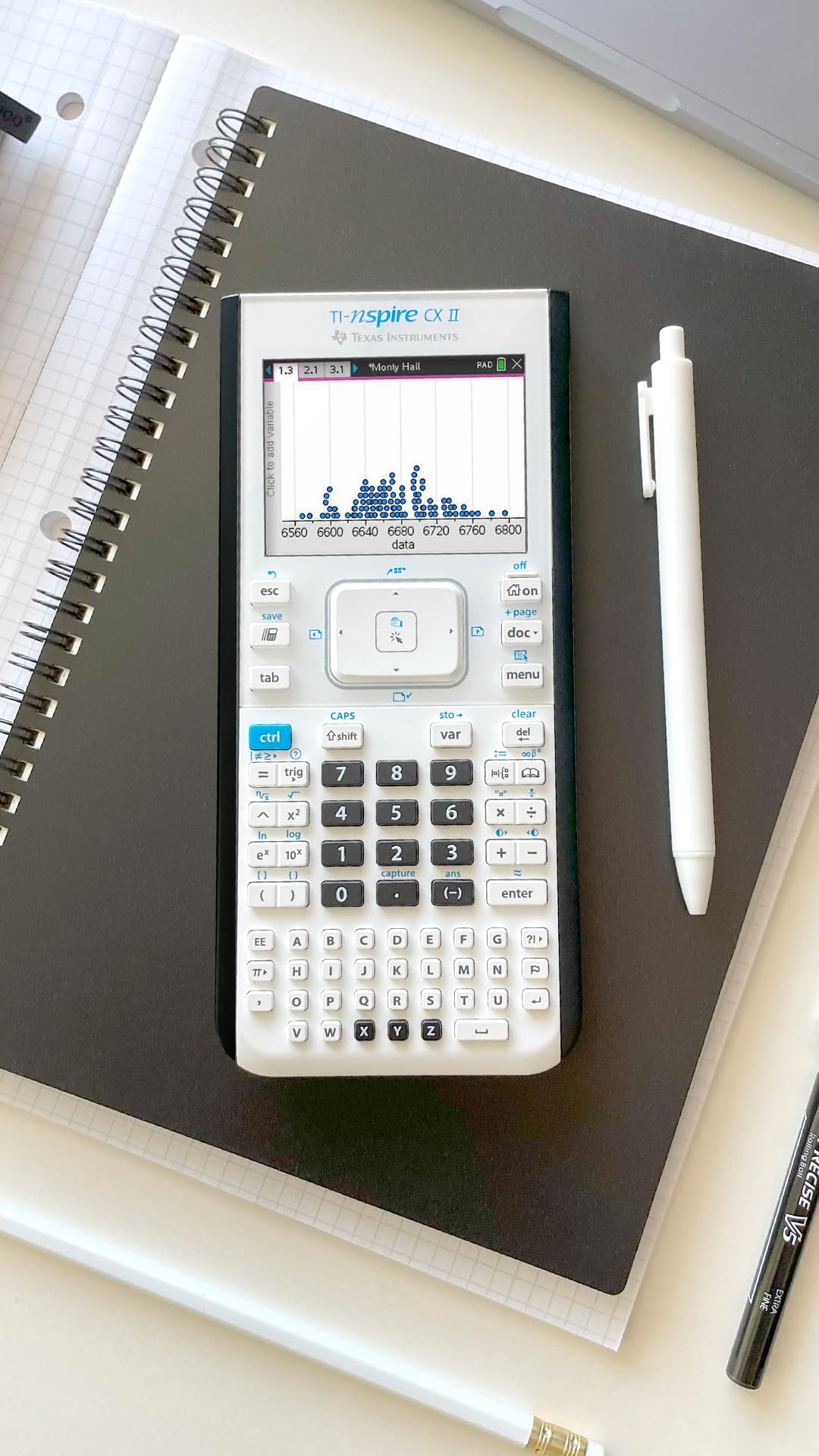 Texas Instruments TI-Nspire CX II Color Graphing Calculator with Student Software (PC/Mac)