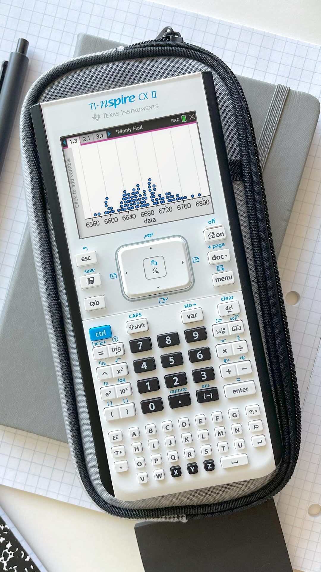 Texas Instruments TI-Nspire CX II Color Graphing Calculator with Student Software (PC/Mac)