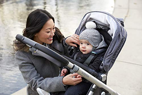 UPPAbaby Leather Bumper Bar Cover - Black, One Size (Pack of 1)
