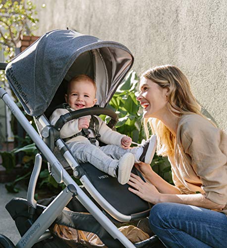 UPPAbaby Leather Bumper Bar Cover - Black, One Size (Pack of 1)