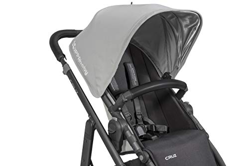 UPPAbaby Leather Bumper Bar Cover - Black, One Size (Pack of 1)