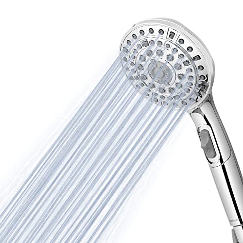 Waterpik 7-Mode PowerPulse Massage Hand Held Chrome Shower Head with EasySelect, VOT-663E