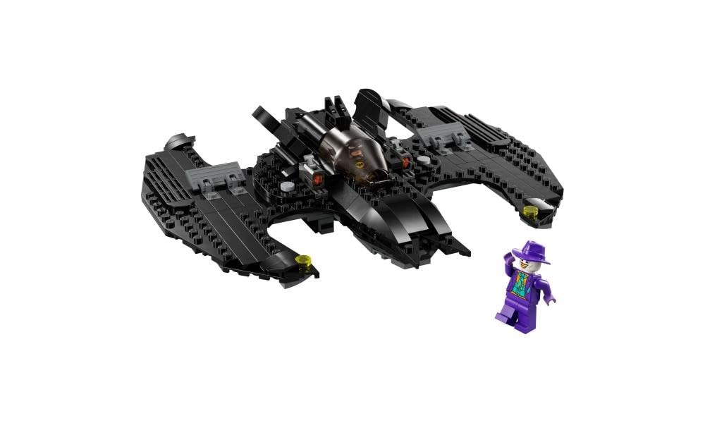 LEGO DC Batwing: Batman vs. The Joker 76265 DC Super Hero Playset, Features 2 Minifigures and a Batwing Toy Based on DC’s Iconic 1989 Batman Movie, DC Birthday Gift for 8 Year Olds