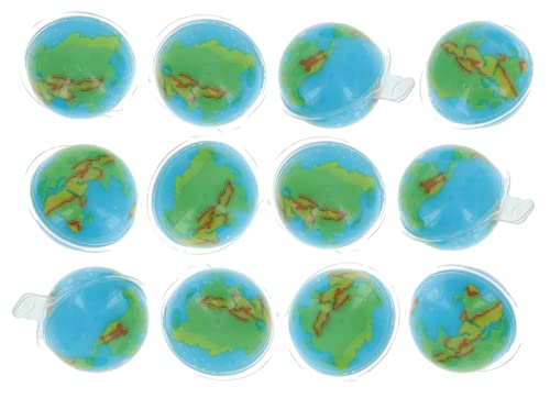 One Flavor Candy Earth Gummy Planet Gummi Candy Bulk in Resealable Bag (12 Balls) (Planets)