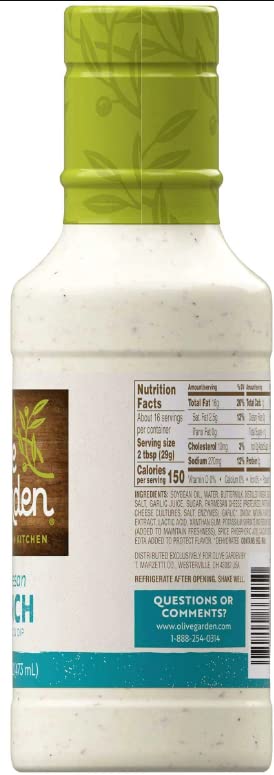 Olive Garden Dressing Parmesan Ranch (Pack of 2)