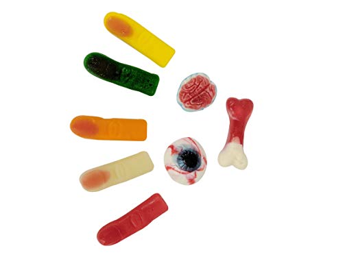 Gummy Missing Body Parts - Perfect For Halloween Parties, Trick or Treat Night, Pinatas, Office Candy Bowls, Wedding Favors, Easter Baskets (2 Pound)