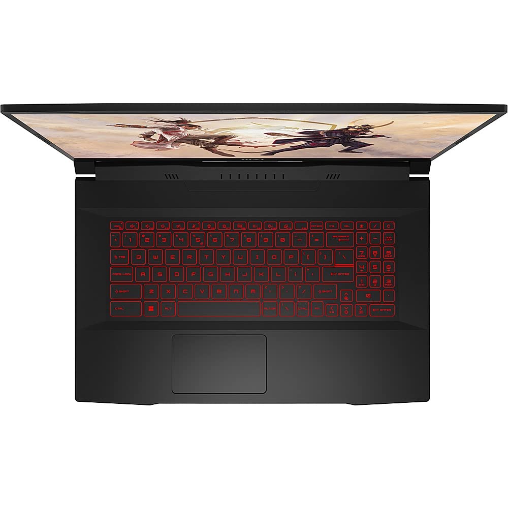 MSI 2023 Gaming Laptop Katana GF76 11UD Intel Core i7-11800H 8-Core NVIDIA GeForce RTX 3050 Ti 4 GB 64 GB DDR4 4 TB SSD 17.3" 1920 x 1080 144 Hz Win10 Home Backlit Keyboard Wi-Fi 6 Bluetooth 5.1