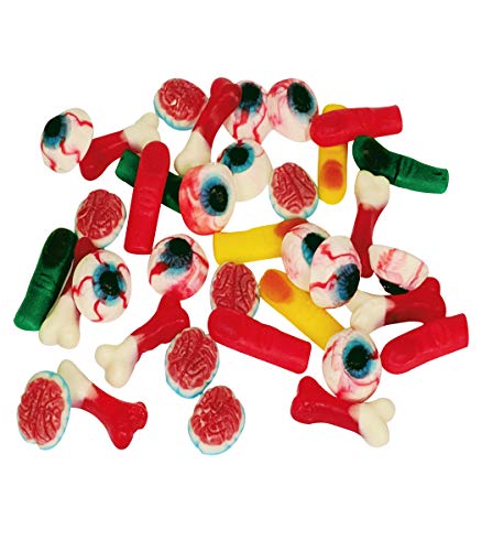Gummy Missing Body Parts - Perfect For Halloween Parties, Trick or Treat Night, Pinatas, Office Candy Bowls, Wedding Favors, Easter Baskets (2 Pound)