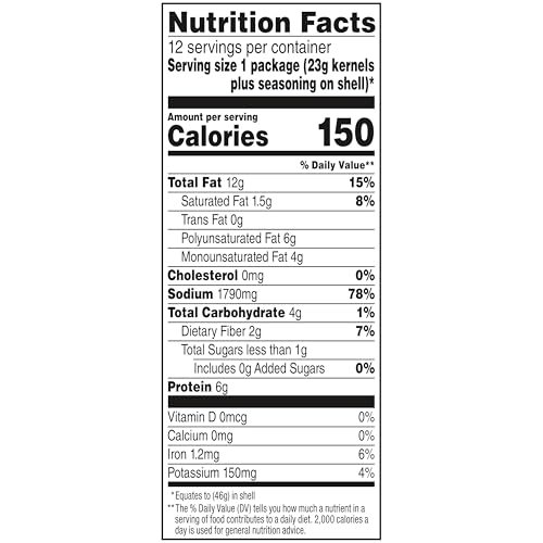 DAVID Roasted and Salted Ranch Sunflower Seeds, 1.625 oz, 12 Pack