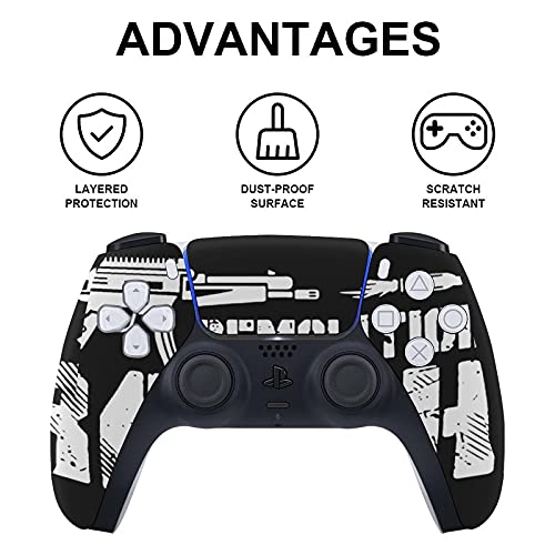 PS5 Skin Demo-lition Ranch for Playstation 5 Disc Edition with Console and Dualsense Controller Full Set