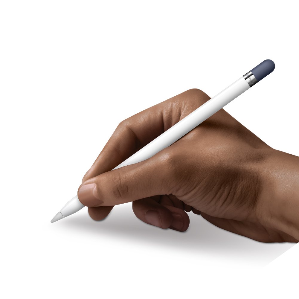 FRTMA Compatible with Apple Pencil Cap, 4 Colors Combo - Midnight Blue/White/Mint/Red