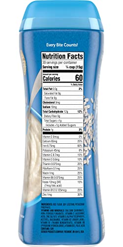 Gerber Cereal for Baby 1st Foods Rice Cereal, Made with Essential Nutrients for Supported Sitters, Non-GMO Project Verified, 16-Ounce Canister (Pack of 3)