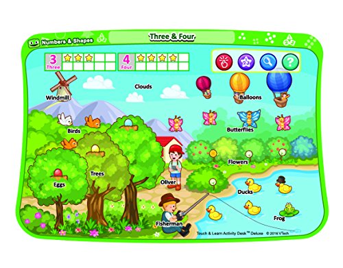 VTech Touch and Learn Activity Desk Deluxe Expansion Pack - Numbers and Shapes