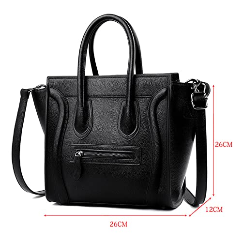 Women's bag Vintage Leather Handbag For Women Ladies Shoulder Bag Large Capacity Messenger Bag