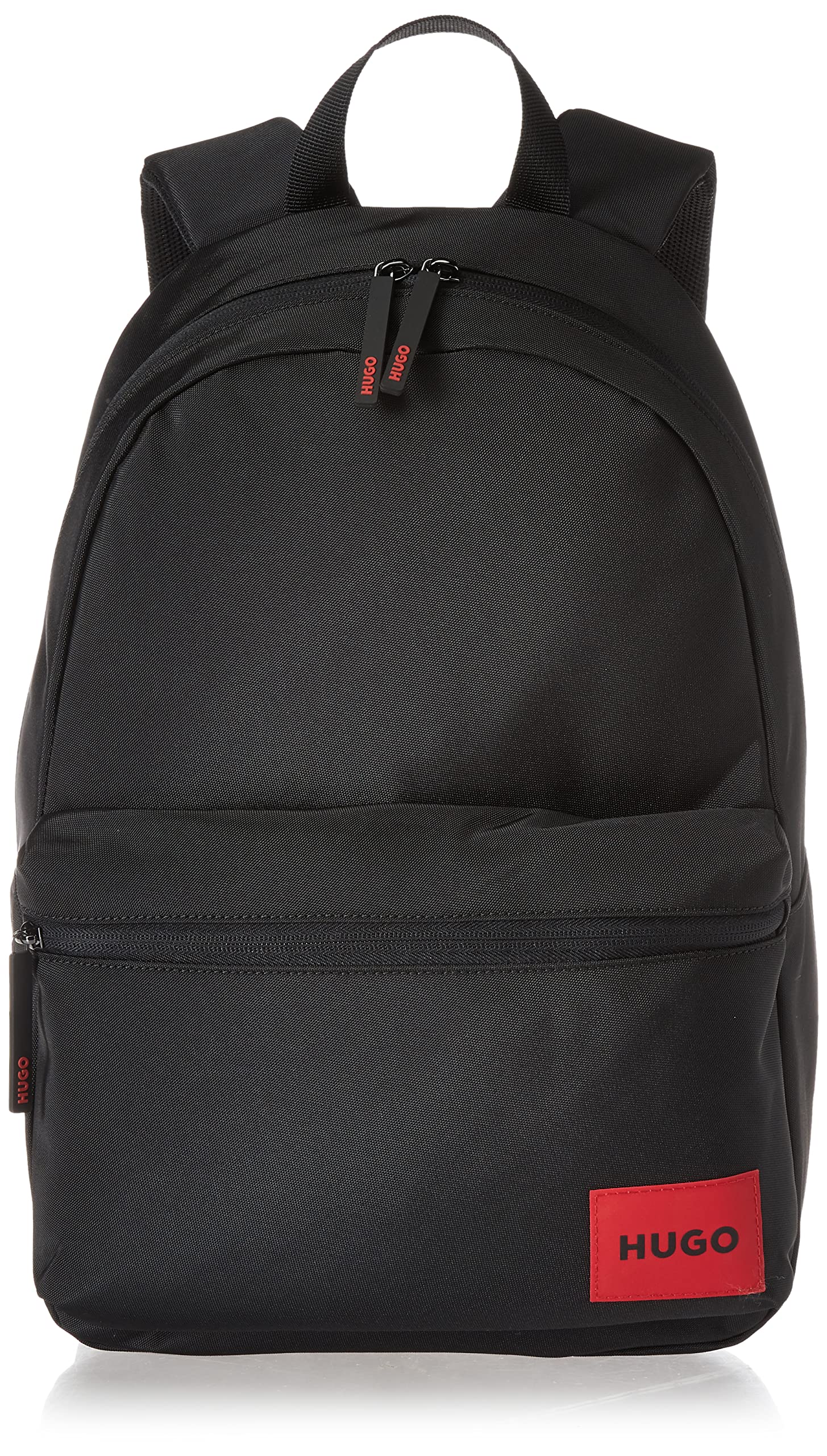 HUGO Men's Nylon Backpack, Black Metal, One Size