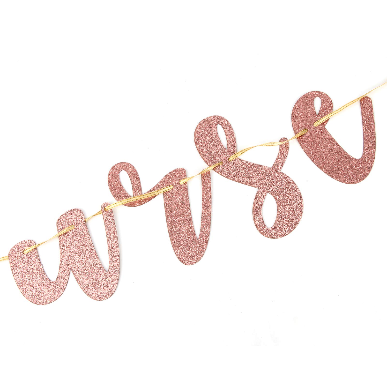 Talorine Glitter Future Nurse Banner for Nurse RN Grad - Finally Done College Graduation Party Bunting Decorations Supplies Rose Gold
