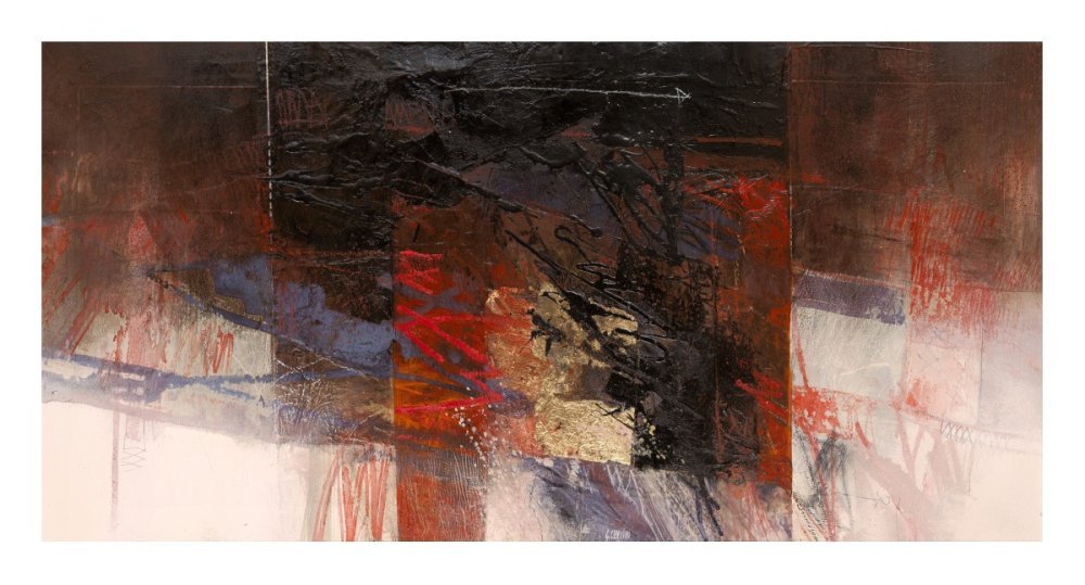 Global Gallery "Censini Le Nebbie Dense Unframed Giclee on Paper Print, 12" x 24"