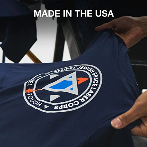 Dissent Pins - Secret Jewish Space Laser Corps T-Shirt - Navy - M