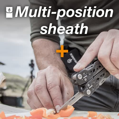 Gerber Gear Truss Multitool with 17 Tools, 4.35β Closed (30-001343N) & 22-48485 Paraframe Mini Pocket Knife, 2.2 Inch Fine Edge Blade, Stainless Steel