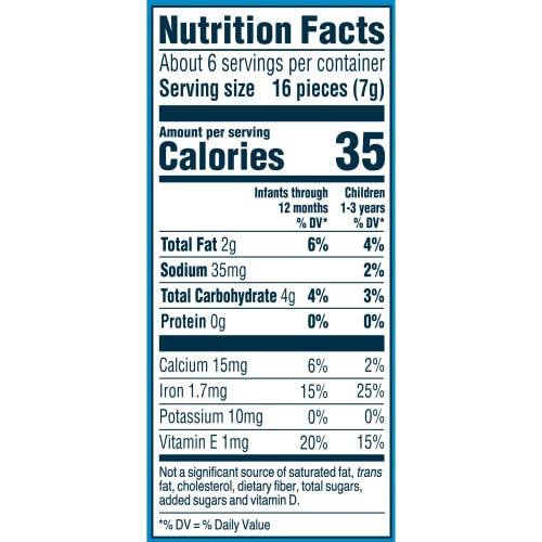 Gerber Snacks for Baby Lil Crunchies, Veggie Dip, 1.48 Ounce (Pack of 6)