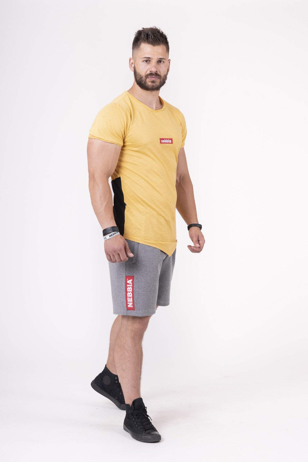 Red Label V-Typical T-Shirt 142 (Medium, Mustard)