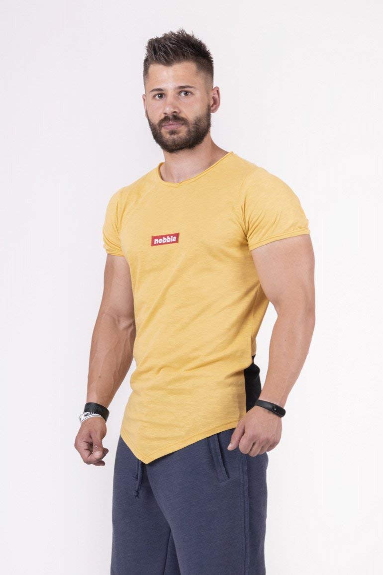 Red Label V-Typical T-Shirt 142 (Medium, Mustard)