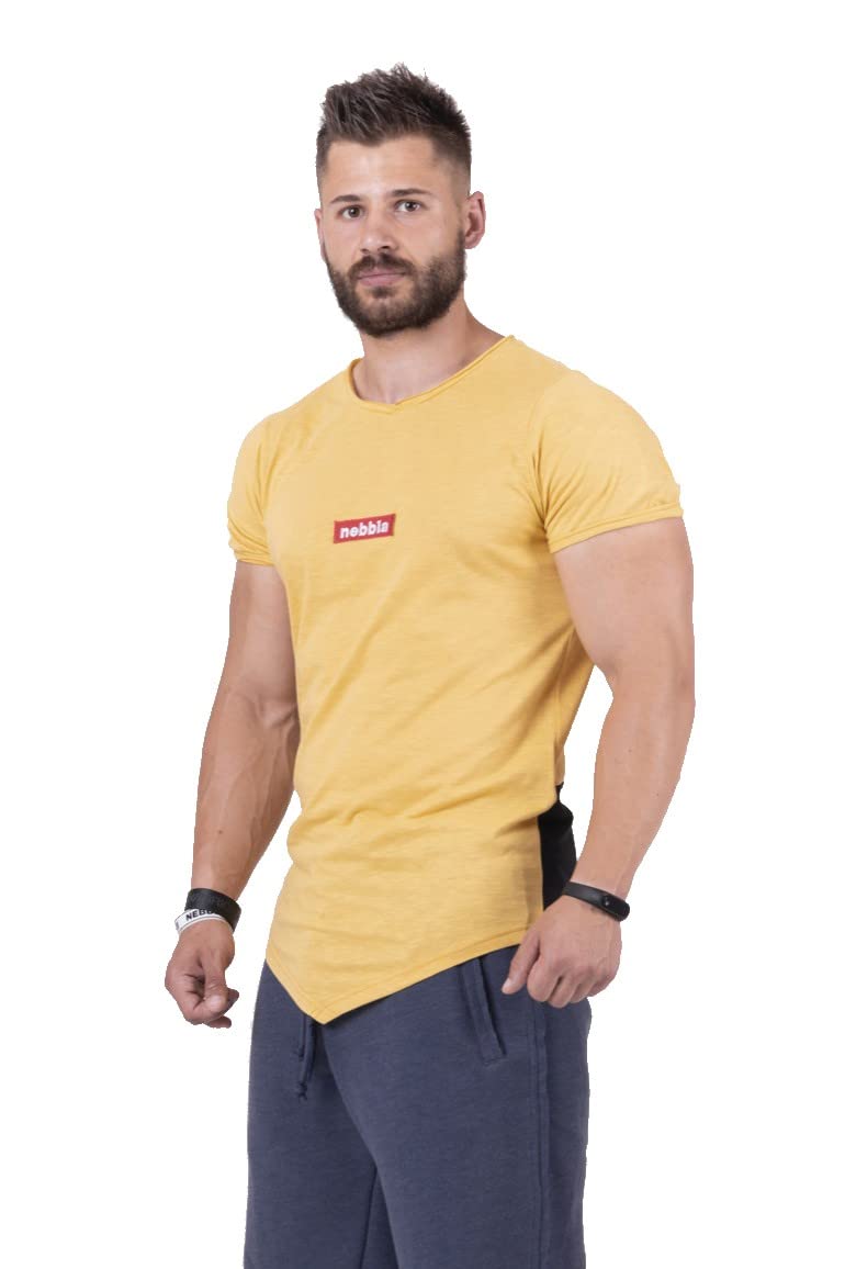 Red Label V-Typical T-Shirt 142 (Medium, Mustard)