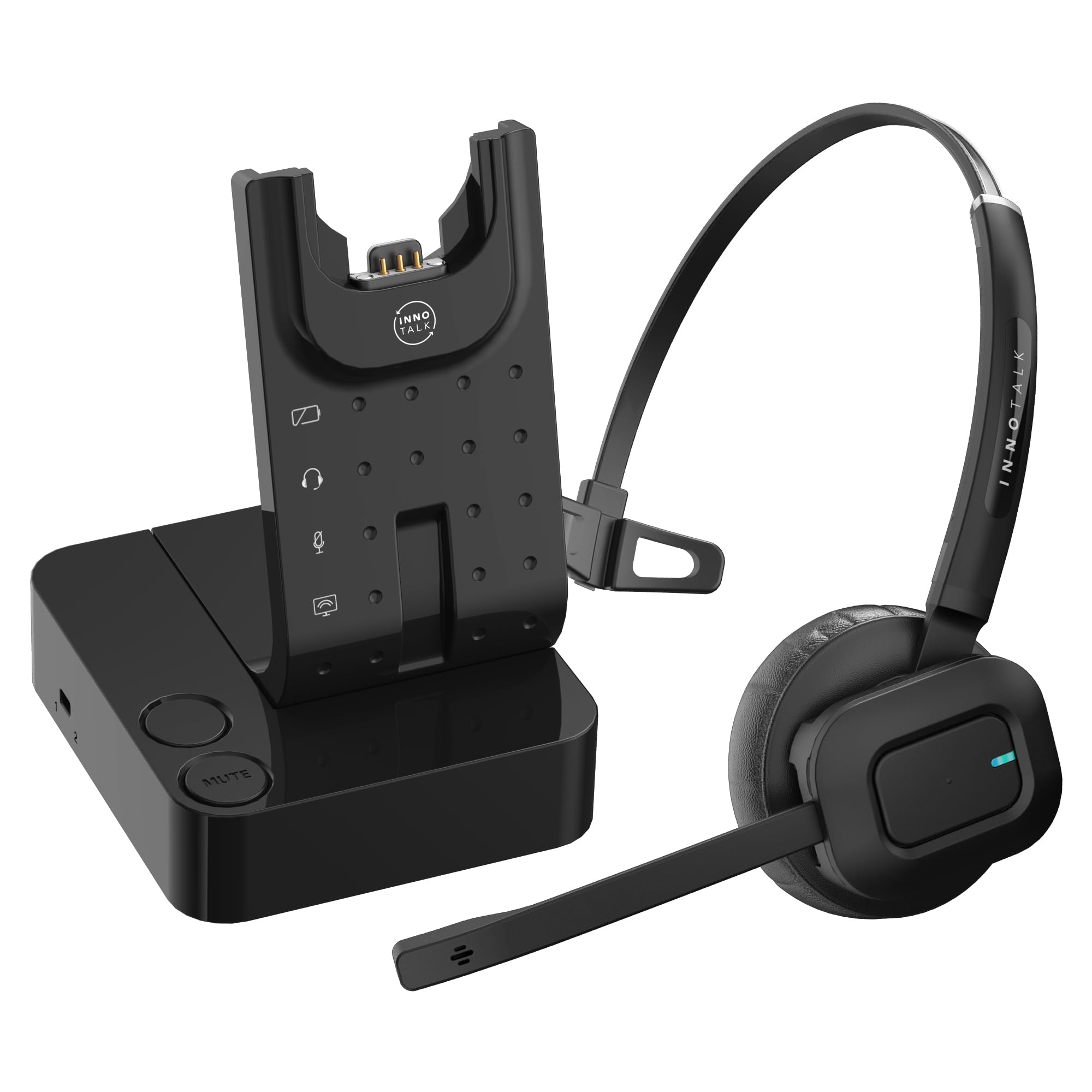 INNOTALK Wireless Headset Compatible with Cisco 6945 7942G 7945G 7962G 7965G 7975G 7821 7841 7861 8811 8841 8845 Phone (Pioneer)